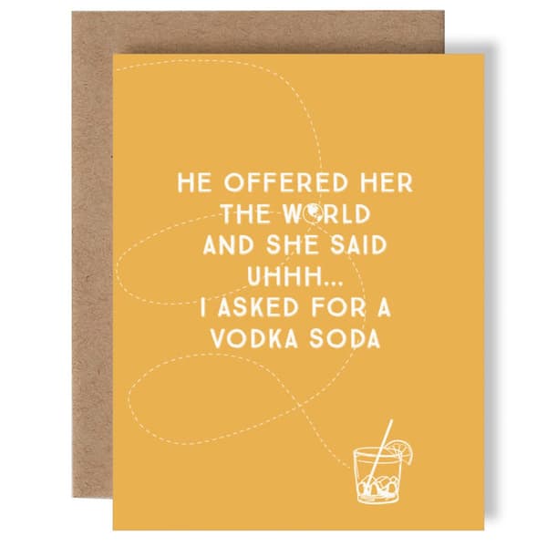 Skel - Vodka Soda Card – Luster